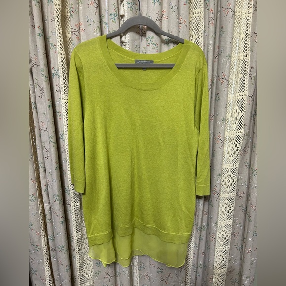 Neiman Marcus | Sweaters | Neiman Marcus The Cashmere Collection Lime ...